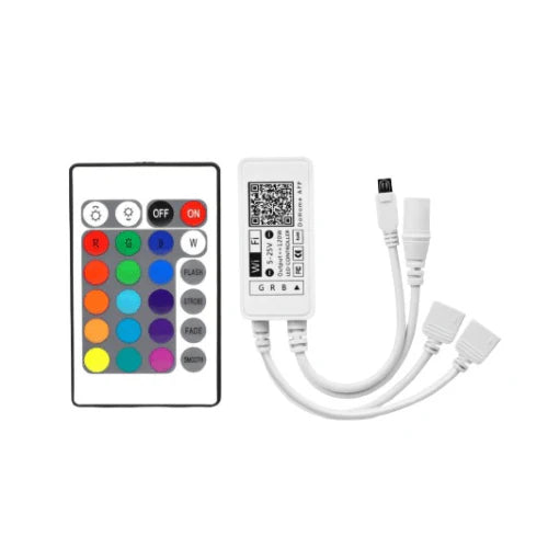 5-25v 120w Rgb Wifi Controller With Remote – Bing Light